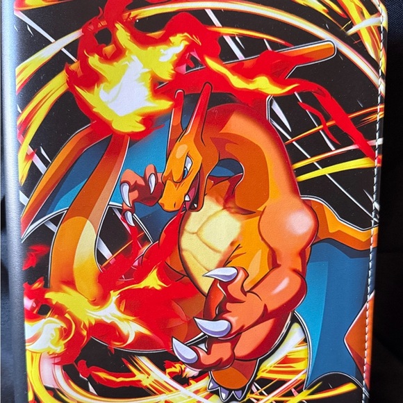 unbranded | Other | New Charizard Themed Pokemon Card Binder Holder 40 ...